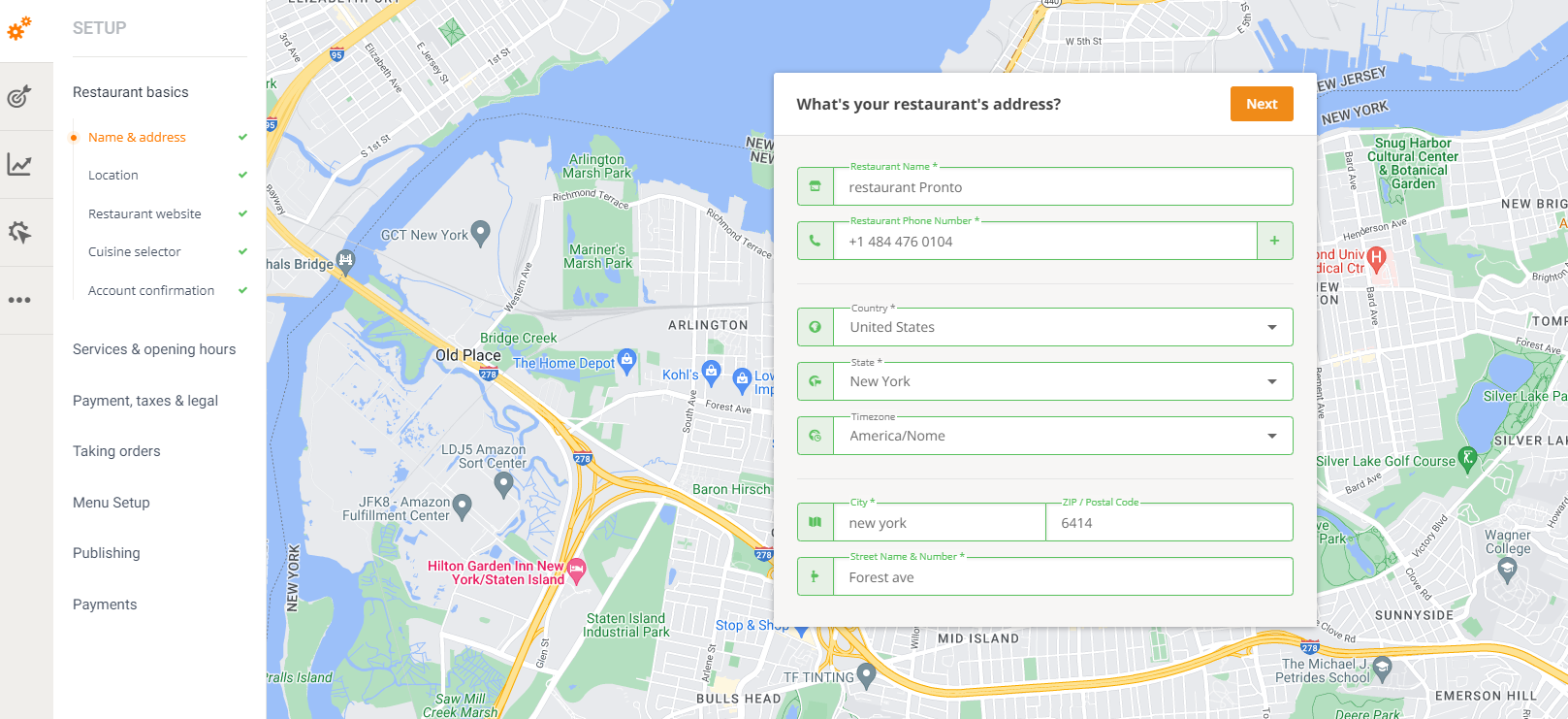 How to Create a Website for an Online Food Ordering System