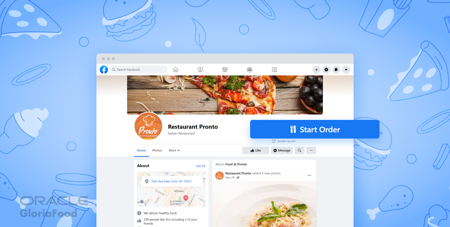How to Take Orders from Your Restaurant Facebook Page