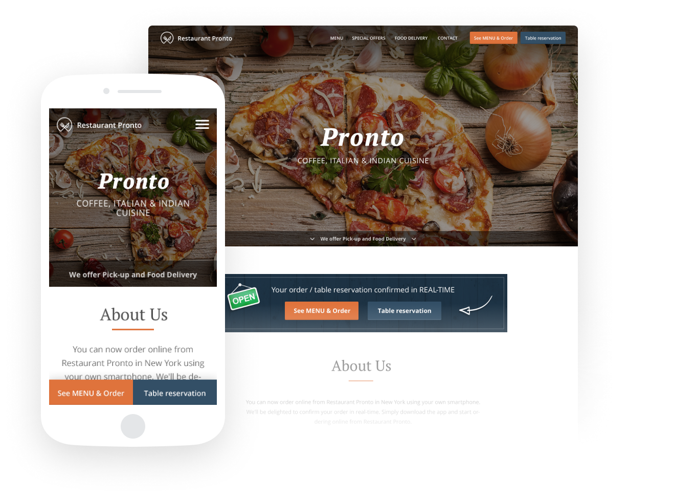 Why Use GloriaFood Responsive Restaurant Website Templates